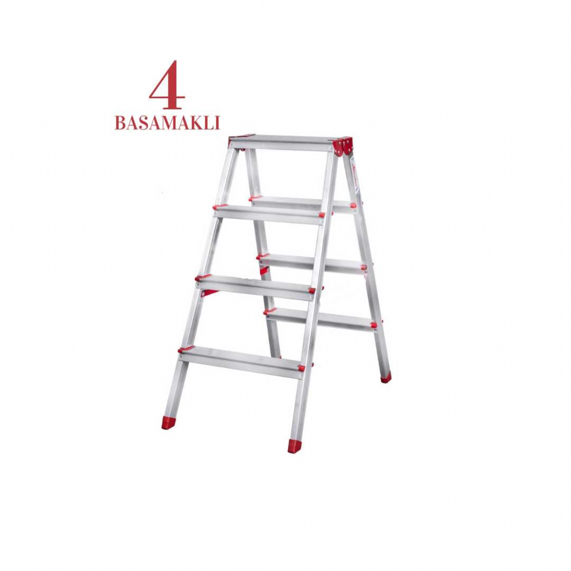 4+4 Alüminyum Çift Çıkış Merdiven Ev Tipi Merdiven Eczahane Tipi ...