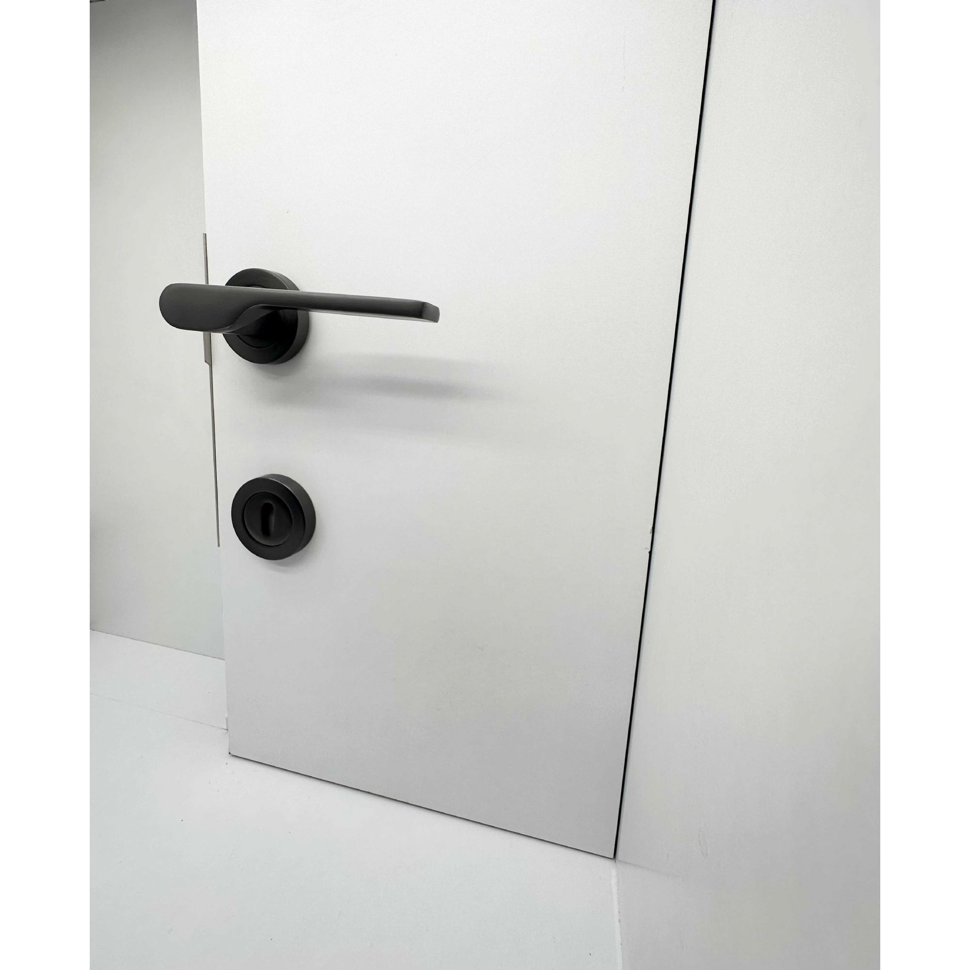 Özen Handles Petra Mat Skoç Füme Rozetli Wc Banyo Kapı Kolu 1 Takım ...