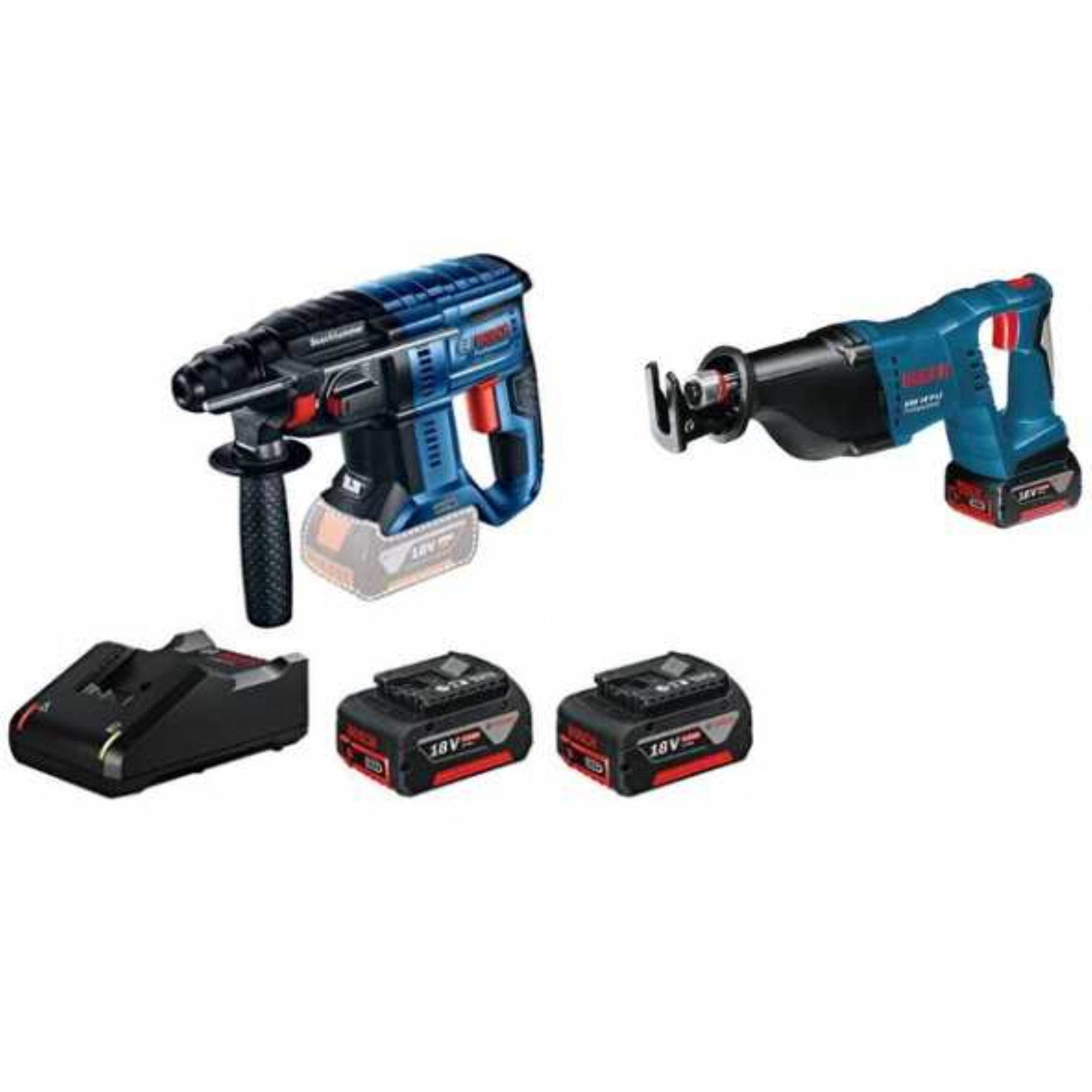 Bosch Gbh 180-Li Kırıcı Delici + Bosch Professional Gsa V-Li 2x4.0Ah ...
