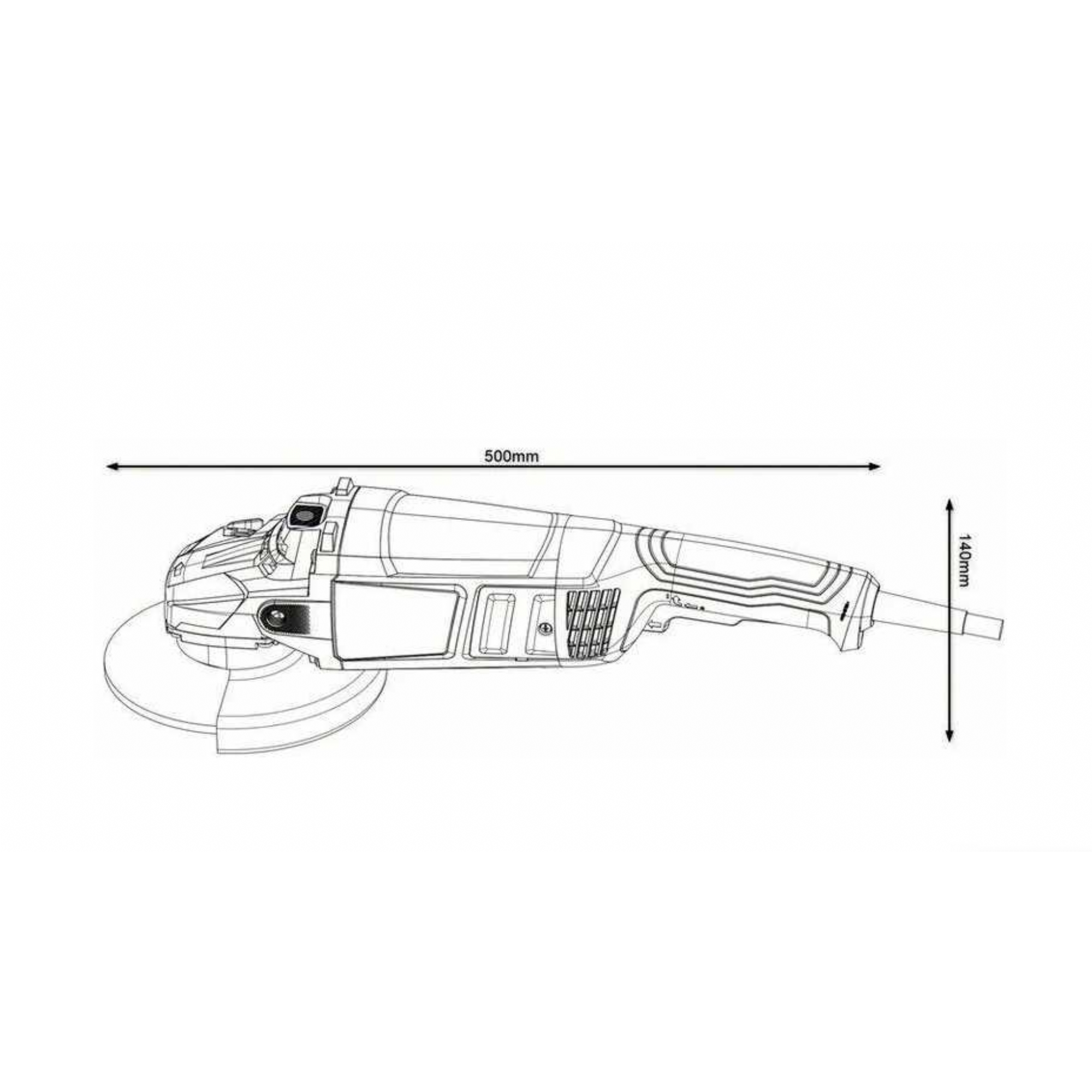 Bosch Professional Gws 2200-230 H Büyük Taşlama Makinası 230 Mm 2200 ...