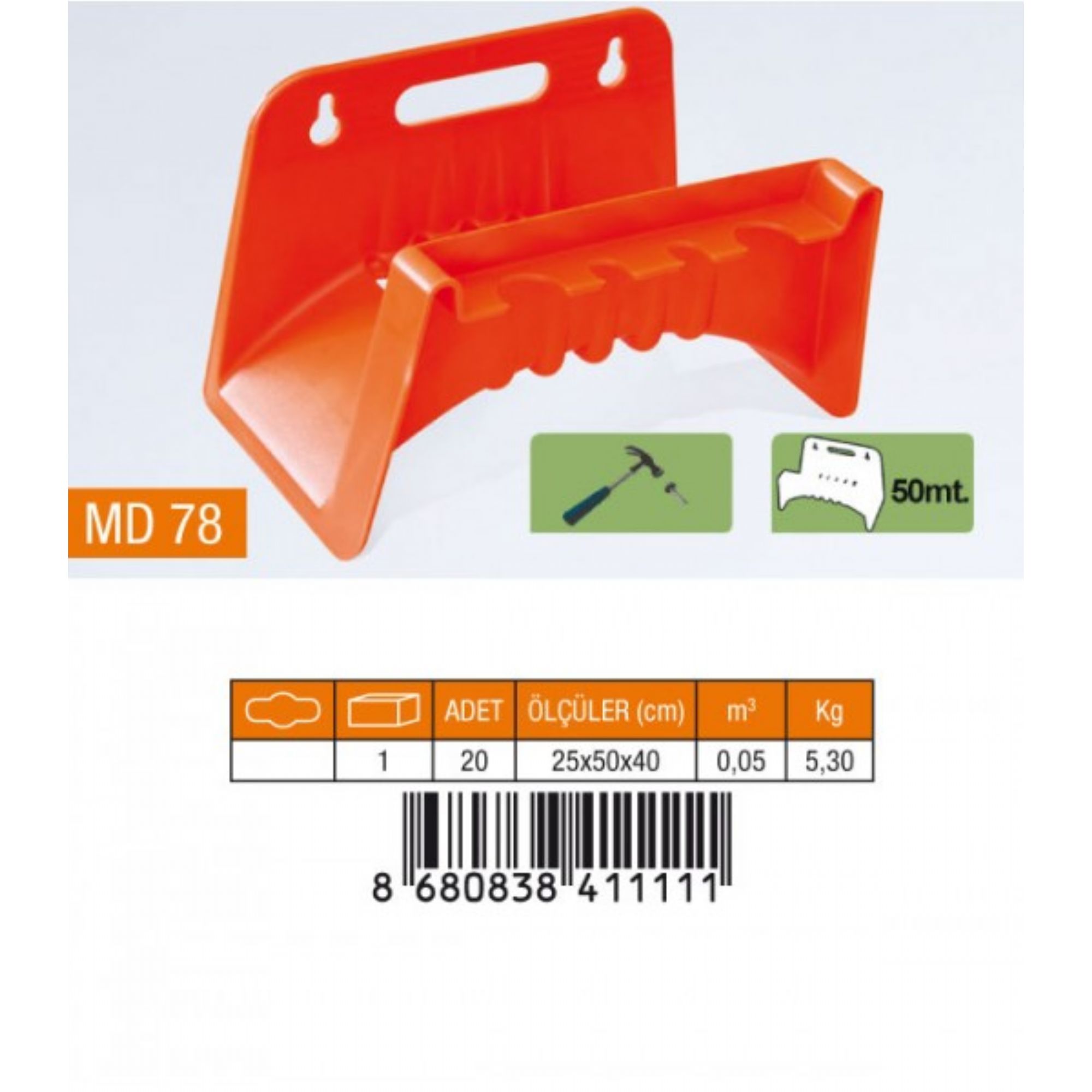 Medalyan Bahçe Hortum Askı Aparatı + Hortum Bağlantı Seti - koldoor.com