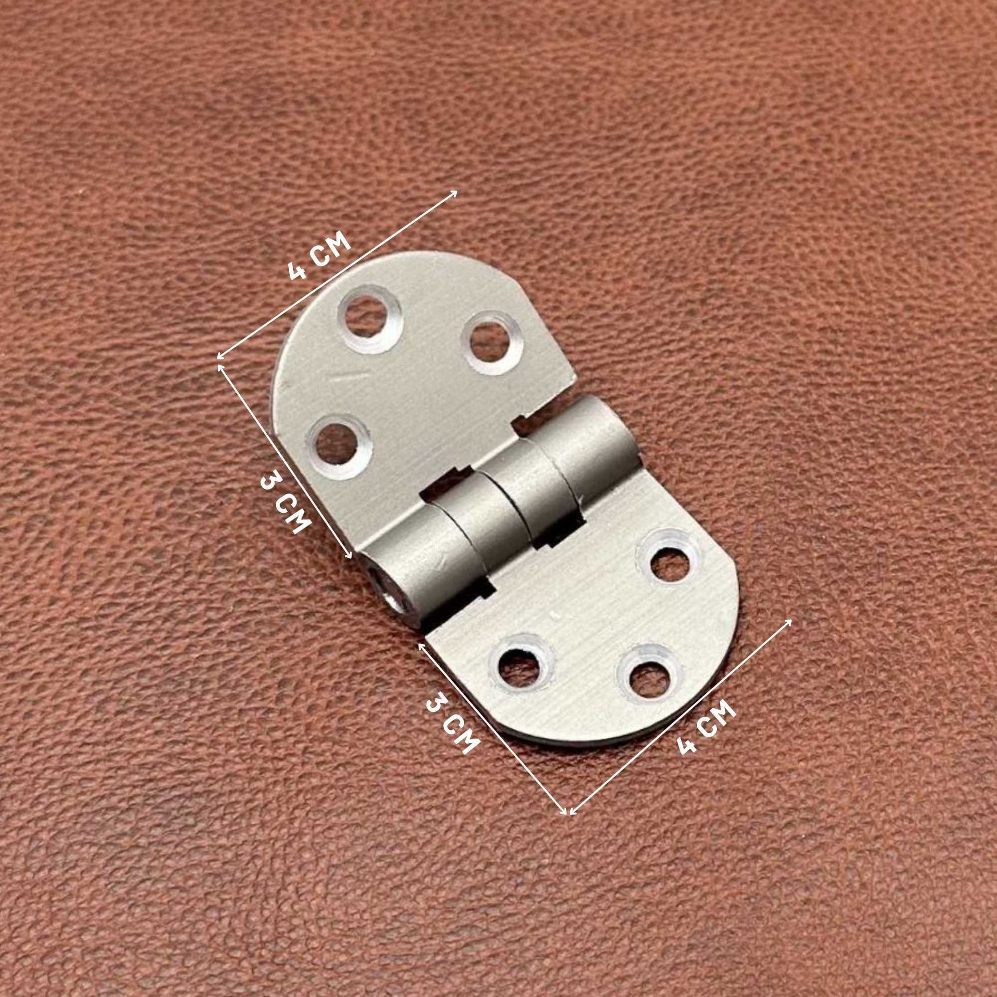 Star Oval Alüminyum Yaprak Menteşe 4x3 Cm 4 Adet - koldoor.com